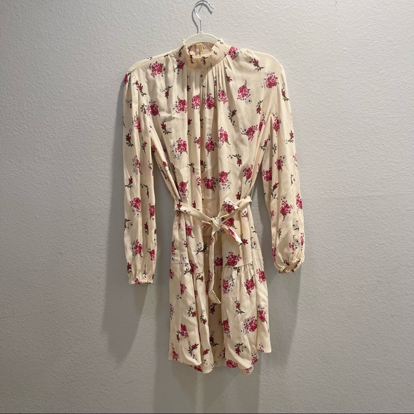 Maje | Dresses | Maje Floral Print Baby Doll Dress | Poshmark